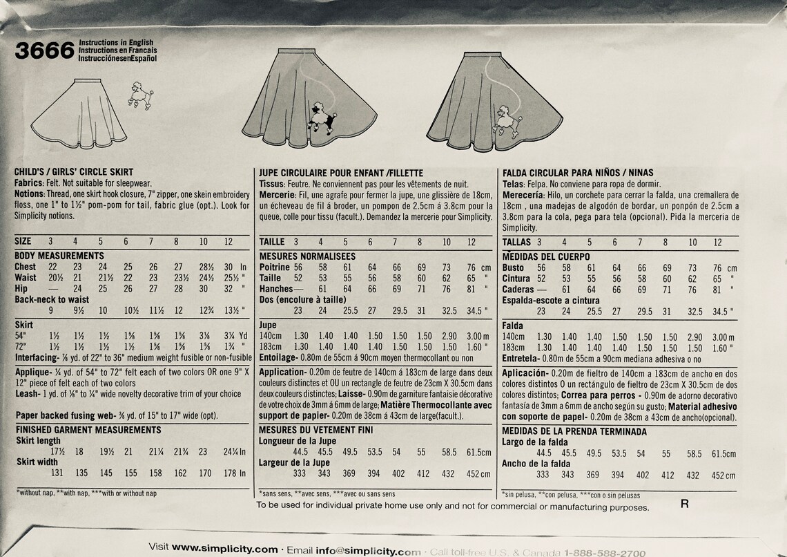 Simplicity 3666 Sewing Pattern UNCUT | Etsy