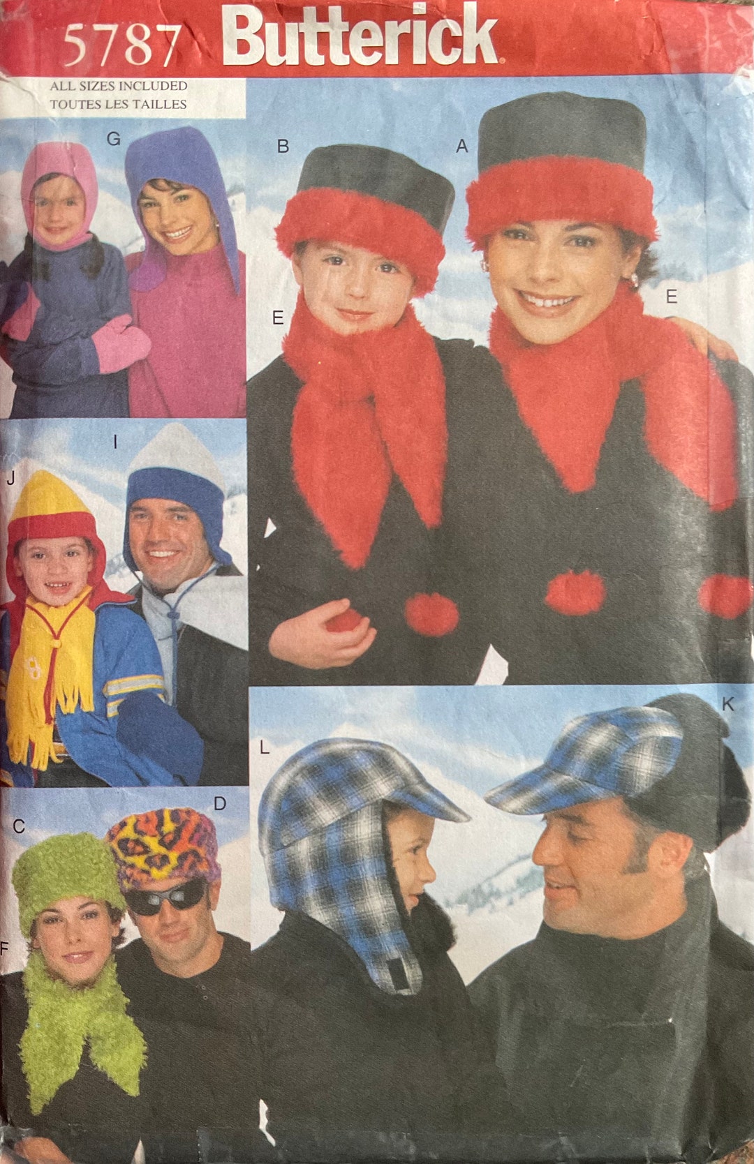 Butterick 5787 Sewing Pattern vintage CUT - Etsy