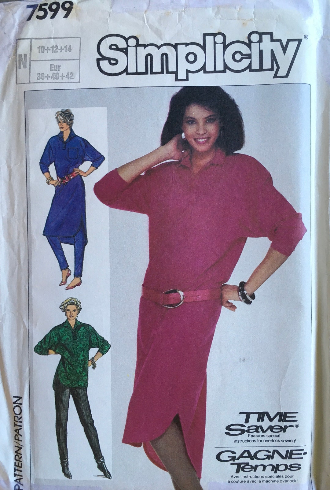 Simplicity 7599 Sewing Pattern vintage UNCUT - Etsy