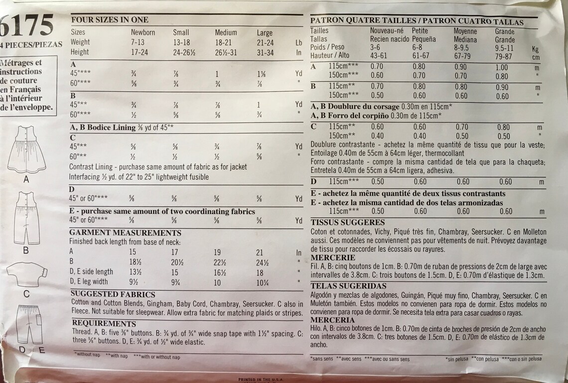 New Look 6175 Sewing Pattern vintage CUT | Etsy