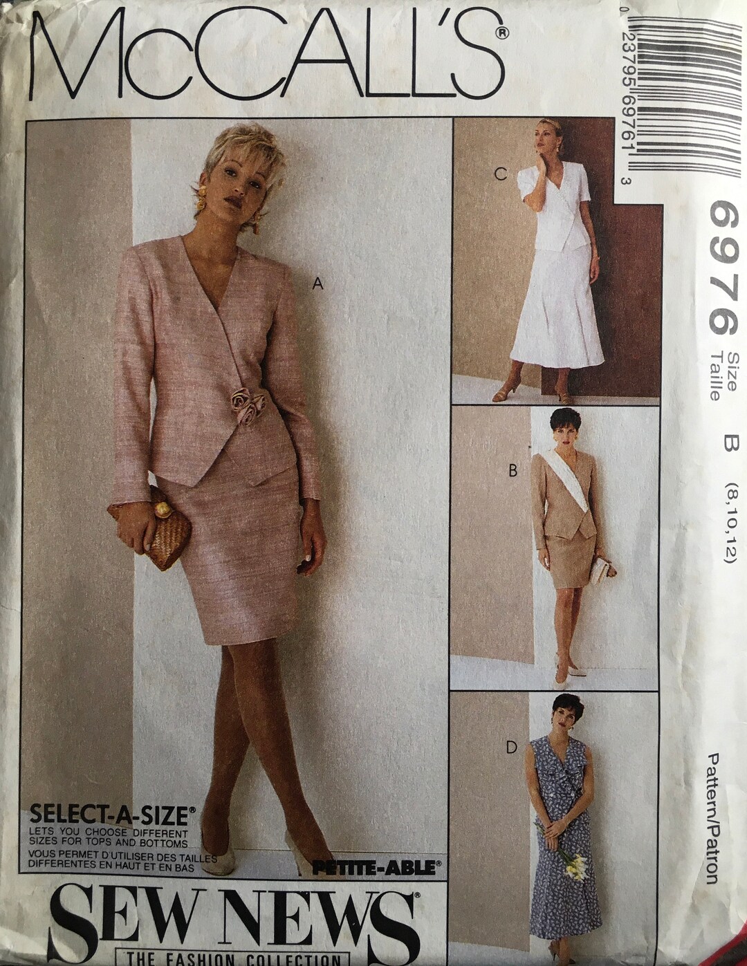 Mccall's 6976 Sewing Pattern vintage UNCUT - Etsy