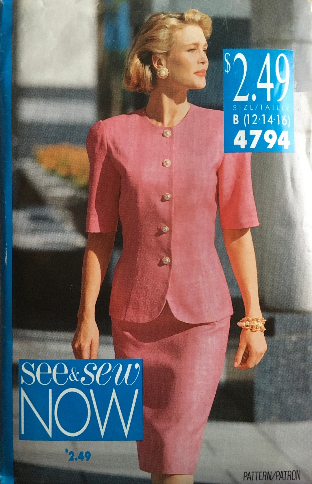 See & Sew 4794 Sewing Pattern vintage CUT - Etsy