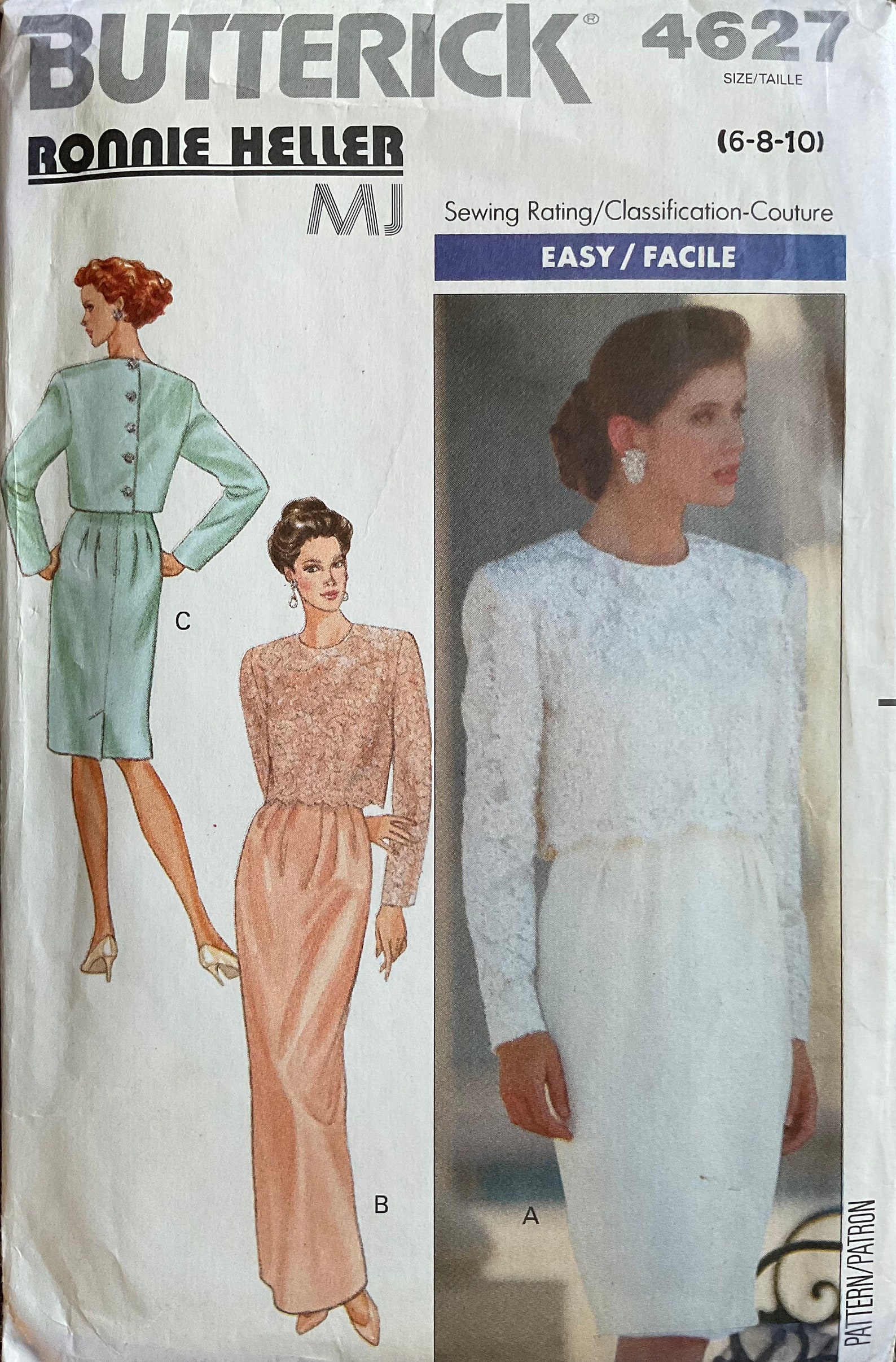 Butterick 4627 Sewing Pattern vintage UNCUT - Etsy