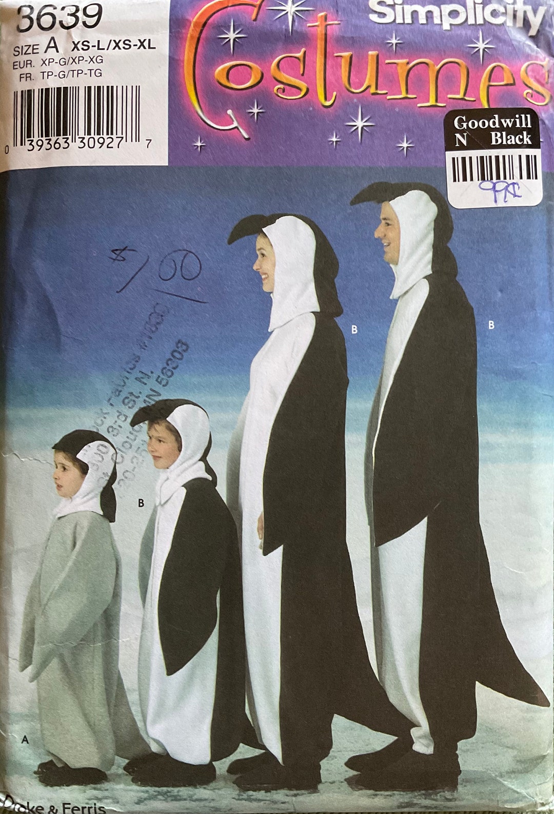 Simplicity 3639 Sewing Pattern UNCUT - Etsy