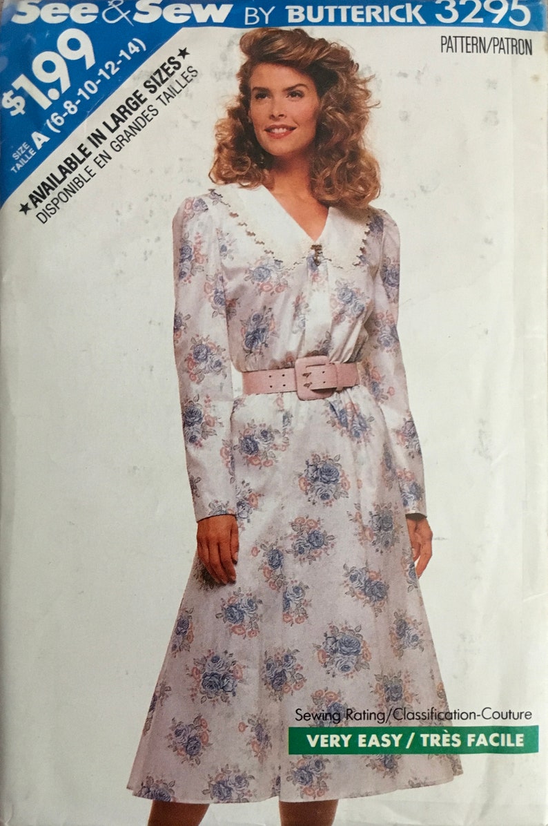 See & Sew 3295 Sewing Pattern vintage CUT - Etsy
