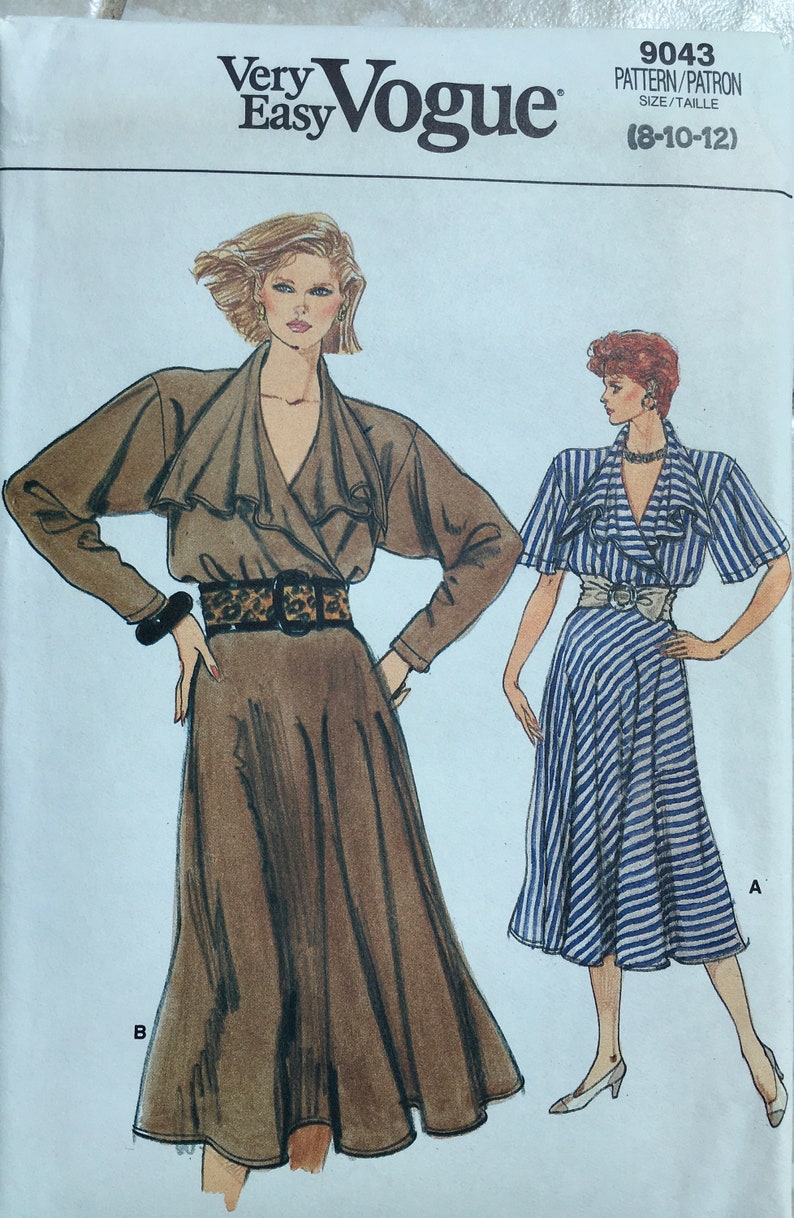 Vogue 9043 Sewing Pattern vintage UNCUT - Etsy