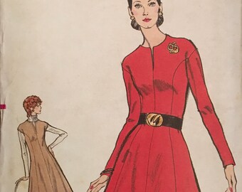 Vogue 9801 Sewing Pattern vintage CUT | Etsy