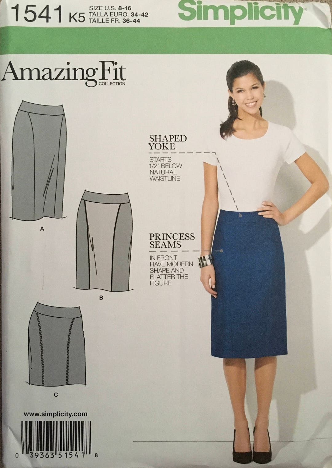 Simplicity 1541 Sewing Pattern UNCUT - Etsy