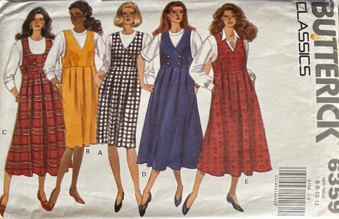 Butterick 6359 Sewing Pattern vintage UNCUT - Etsy