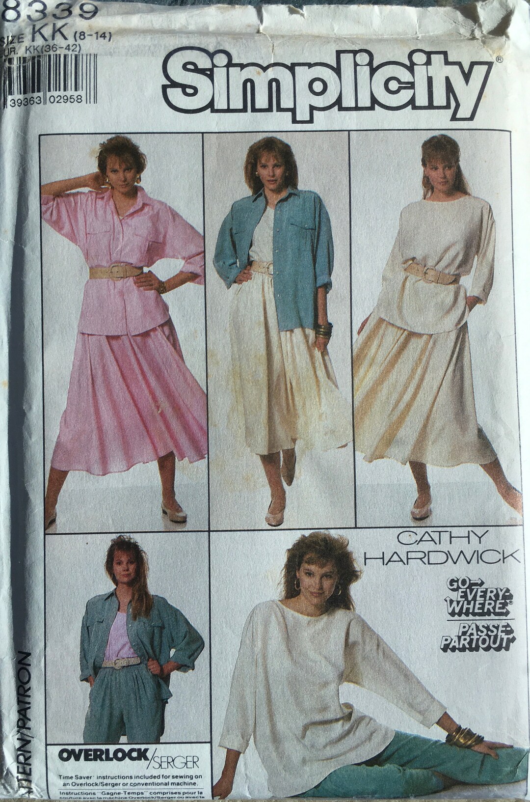 Simplicity 8339 Sewing Pattern vintage UNCUT - Etsy
