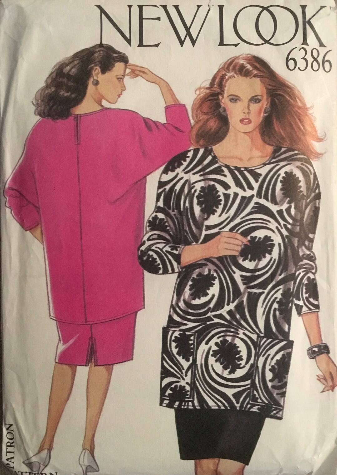 New Look 6386 Sewing Pattern vintage CUT - Etsy