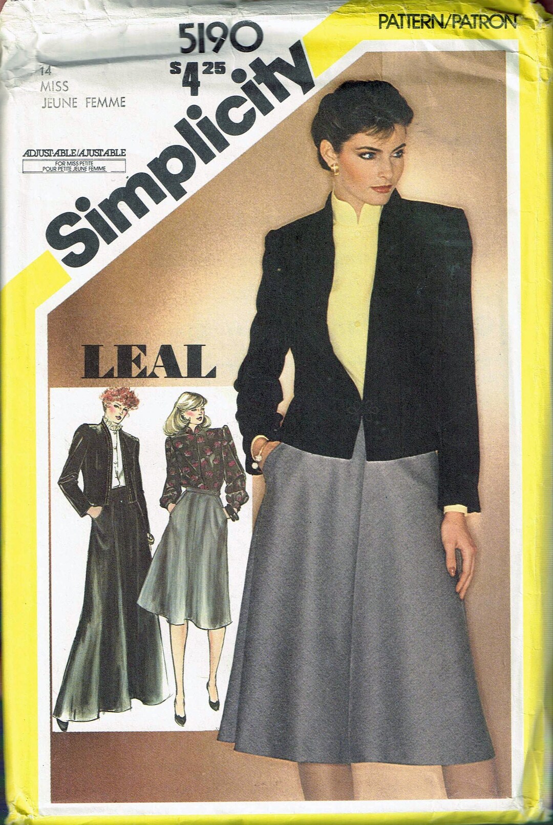 Simplicity 5190 Sewing Pattern vintage UNCUT - Etsy