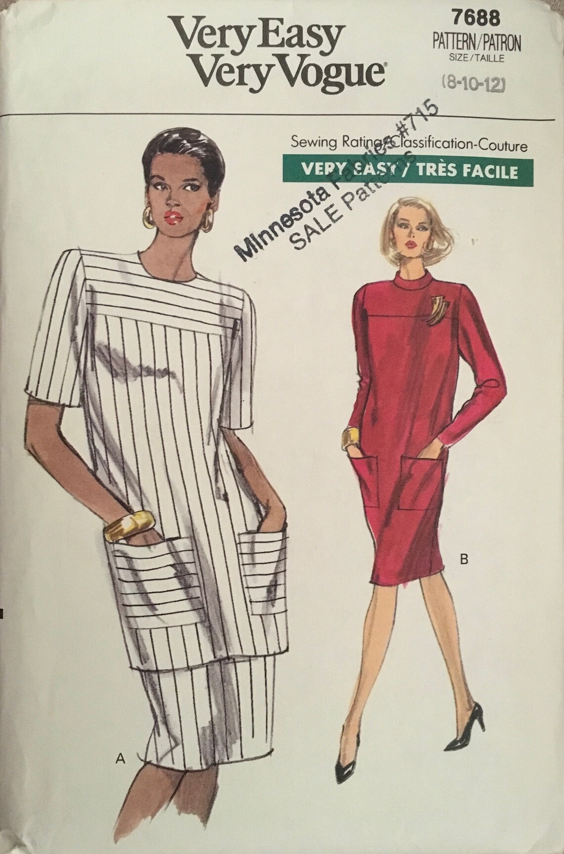 Vogue 7688 Sewing Pattern vintage UNCUT - Etsy