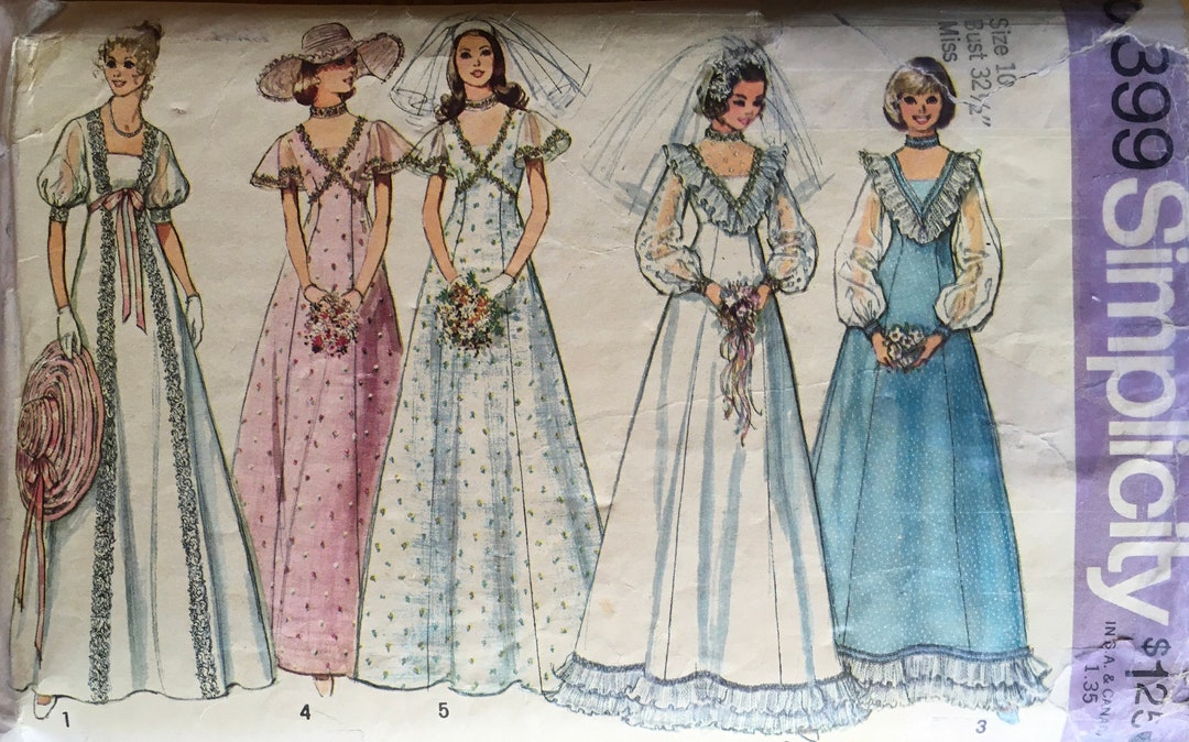 Simplicity 6399 Sewing Pattern vintage CUT - Etsy