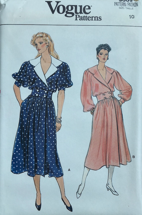 Vogue 9009 Sewing Pattern vintage UNCUT - Etsy