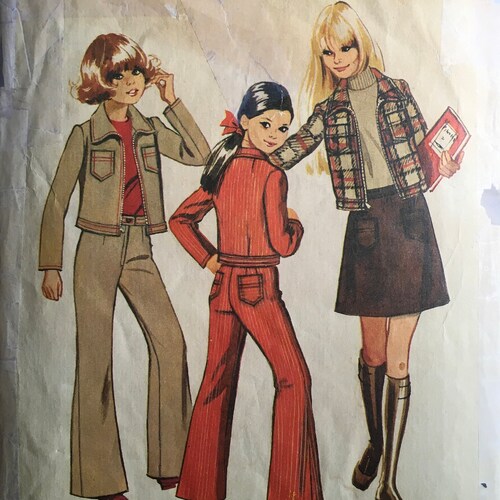 Simplicity 1011 Sewing Pattern vintage CUT - Etsy