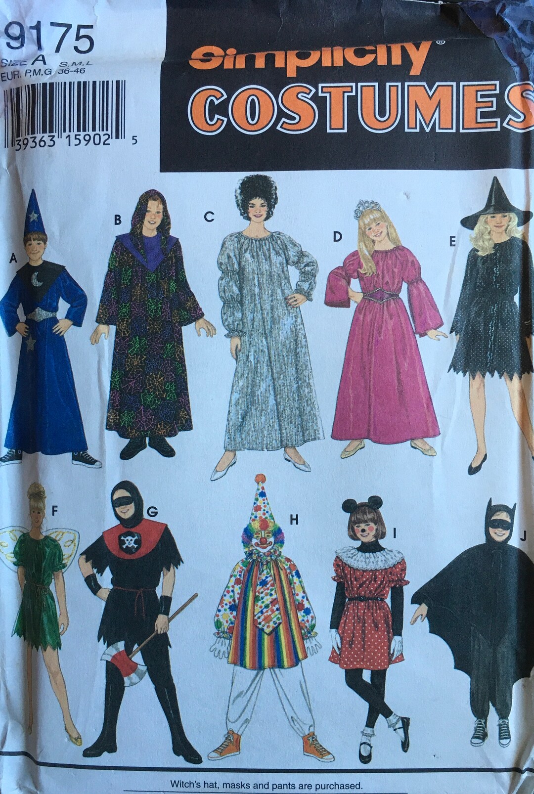 Simplicity 9175 Sewing Pattern vintage UNCUT - Etsy