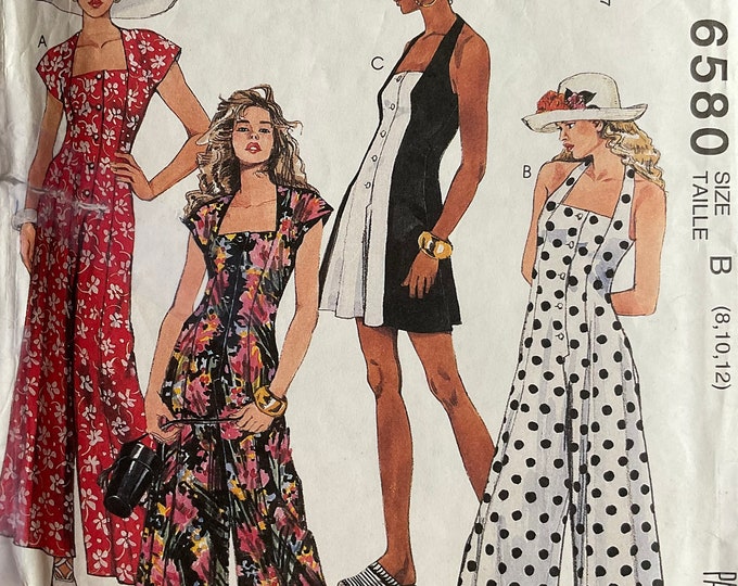 Mccall's 6580 Sewing Pattern (vintage) CUT - Etsy