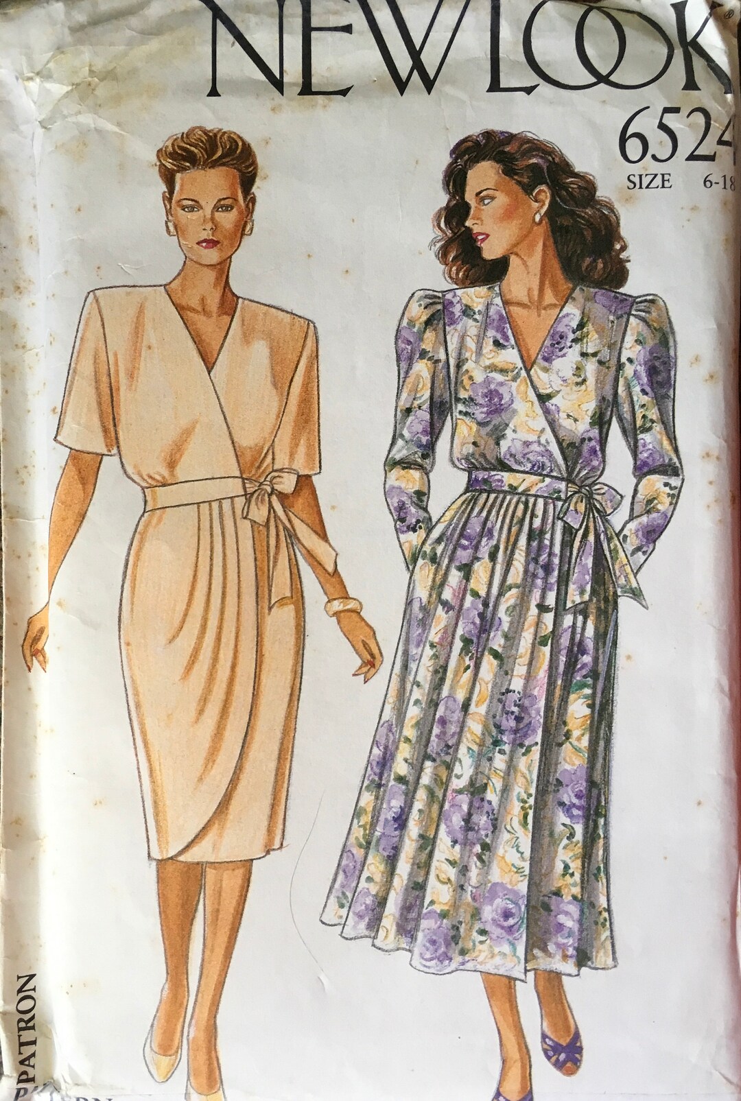 New Look 6524 Sewing Pattern vintage UNCUT - Etsy