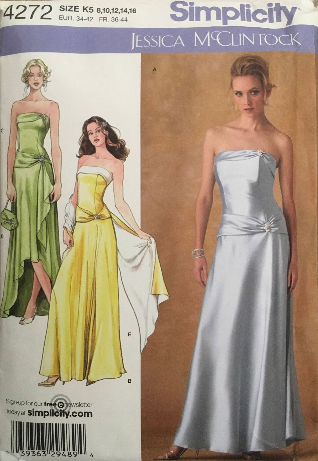 Simplicity 4272 Sewing Pattern CUT - Etsy