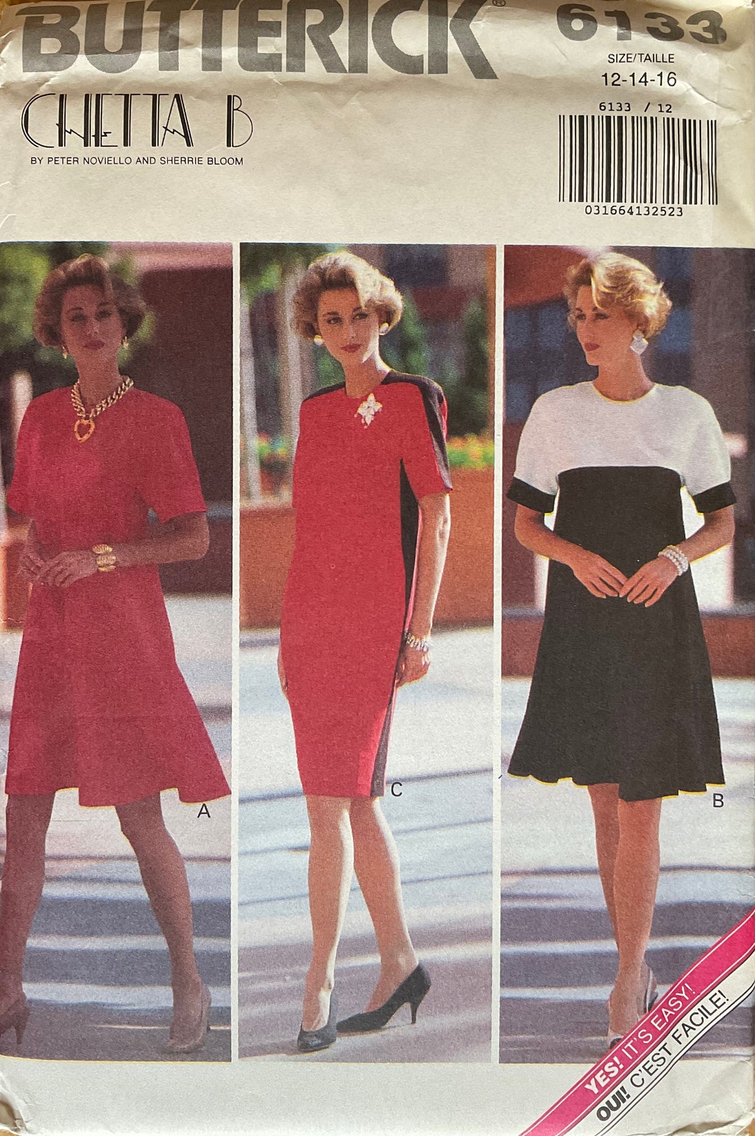 Butterick 6133 Sewing Pattern vintage UNCUT - Etsy