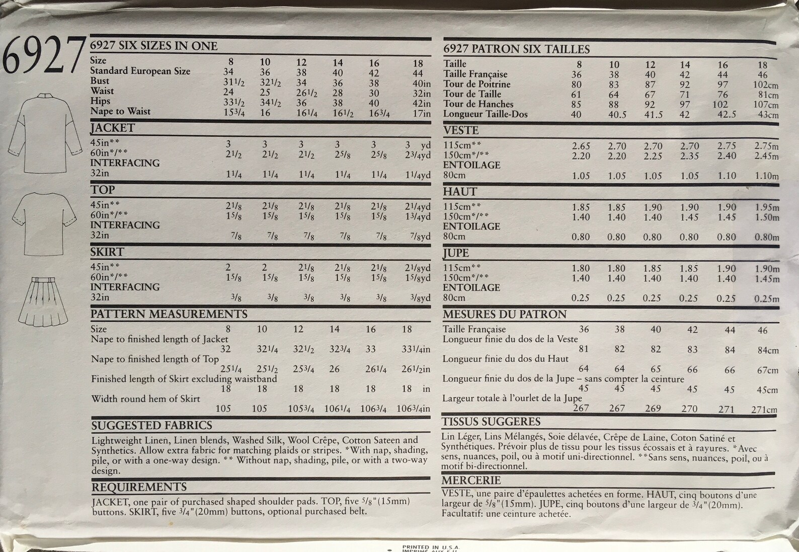 New Look 6927 Sewing Pattern vintage UNCUT - Etsy