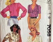 Mccall's 7058 Sewing Pattern vintage CUT - Etsy
