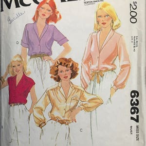 Mccall's 6367 Sewing Pattern vintage CUT - Etsy