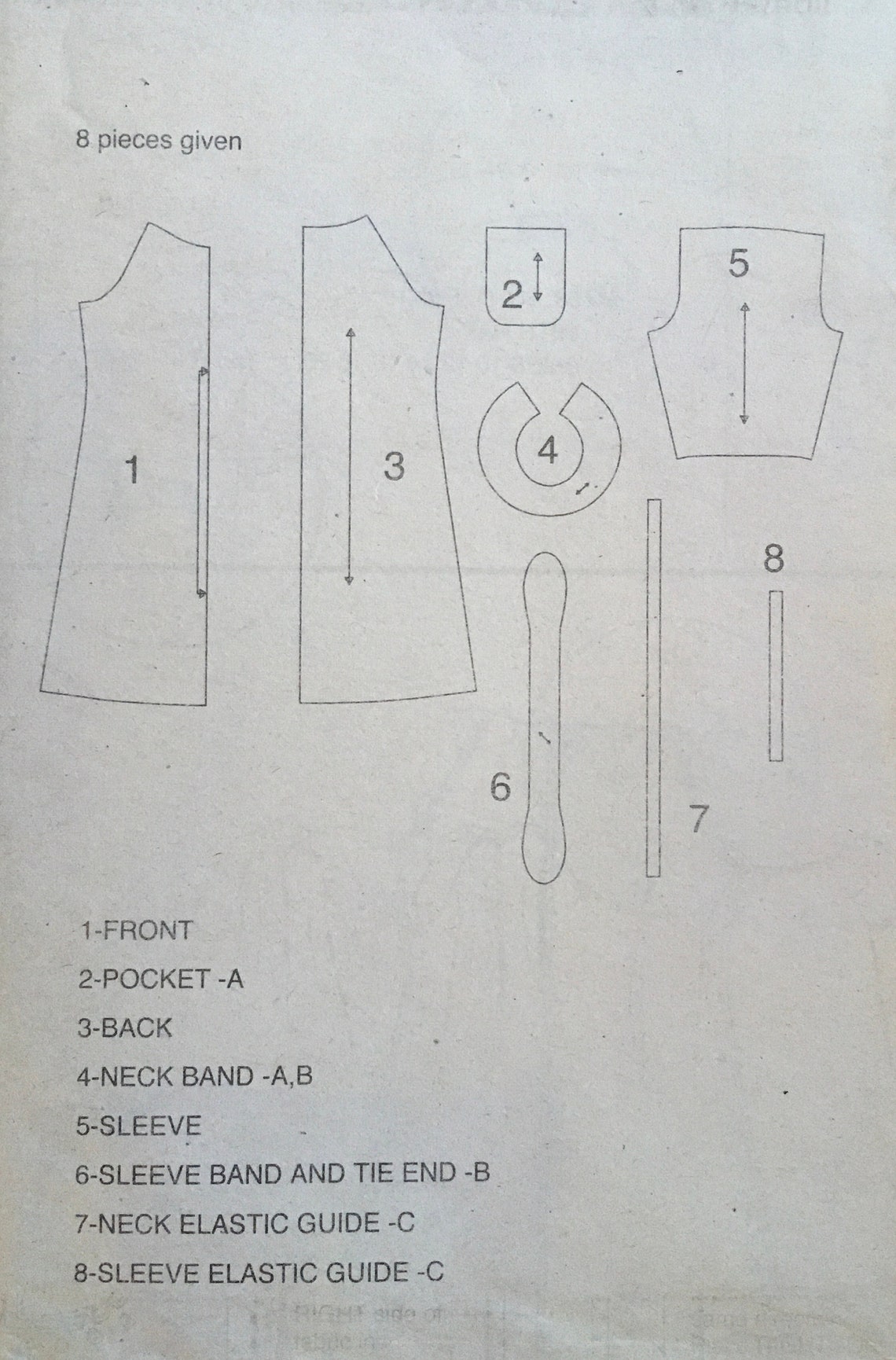 Simplicity 3835 Sewing Pattern CUT | Etsy