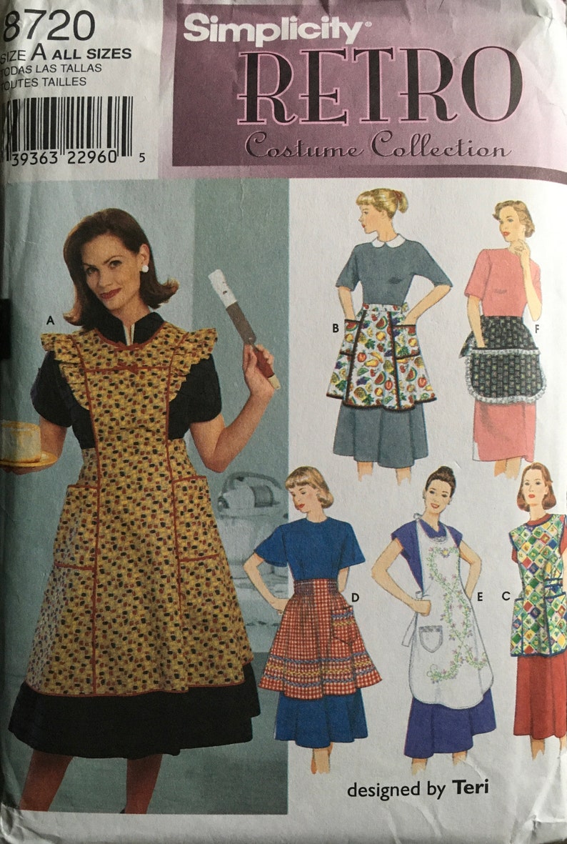 Simplicity 8720 Sewing Pattern vintage CUT - Etsy