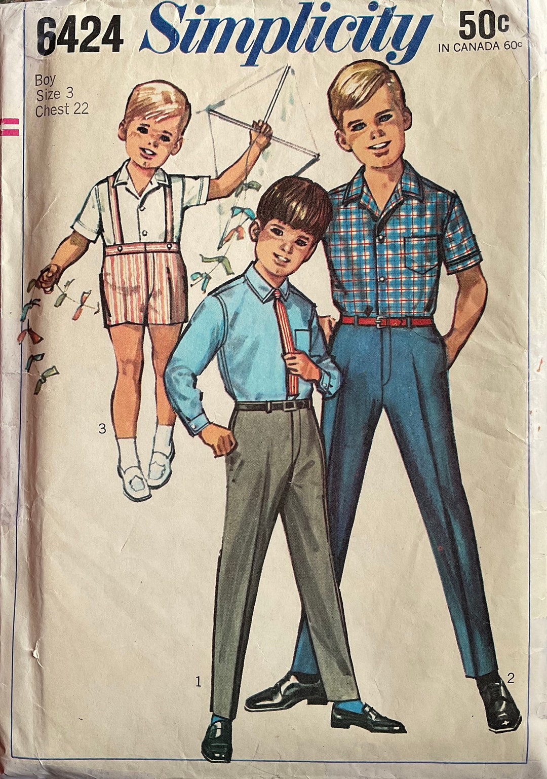 Simplicity 6424 Sewing Pattern vintage UNCUT - Etsy