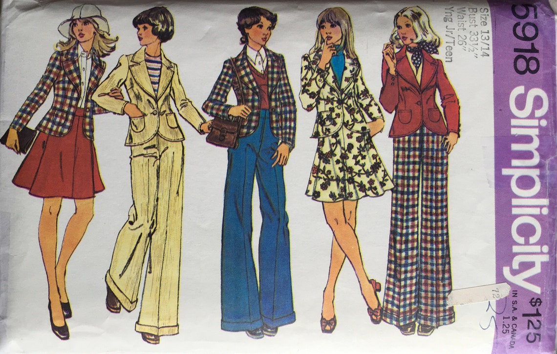 Simplicity 5918 Sewing Pattern vintage CUT - Etsy