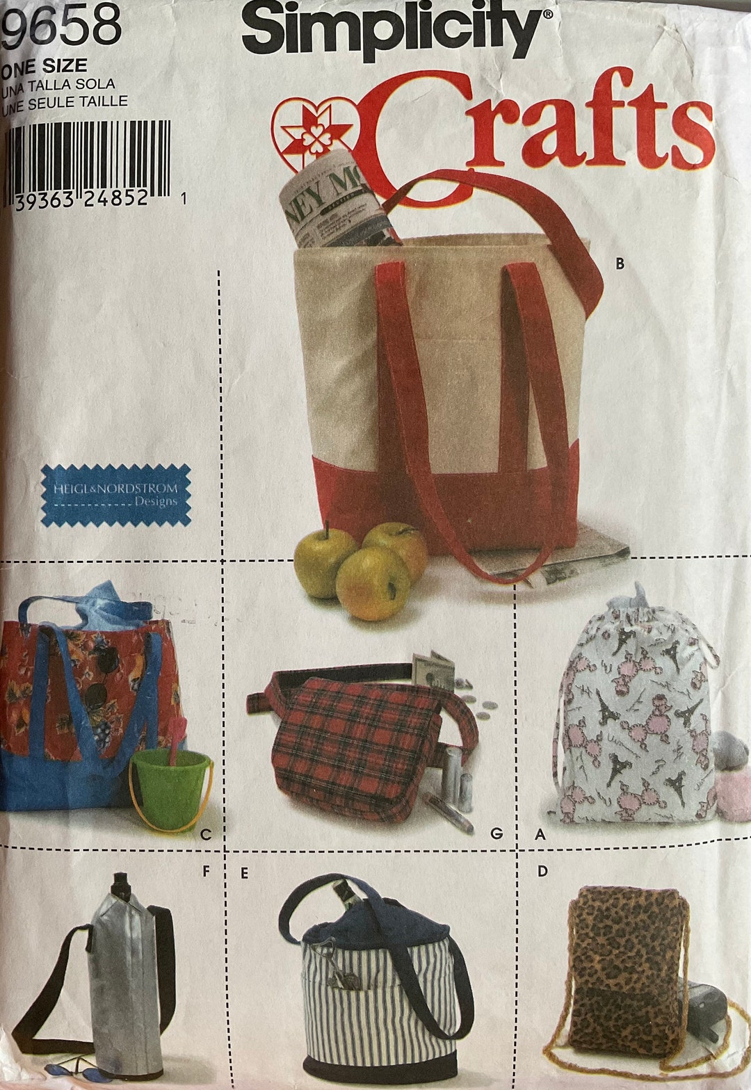 Simplicity 9658 Sewing Pattern vintage CUT - Etsy