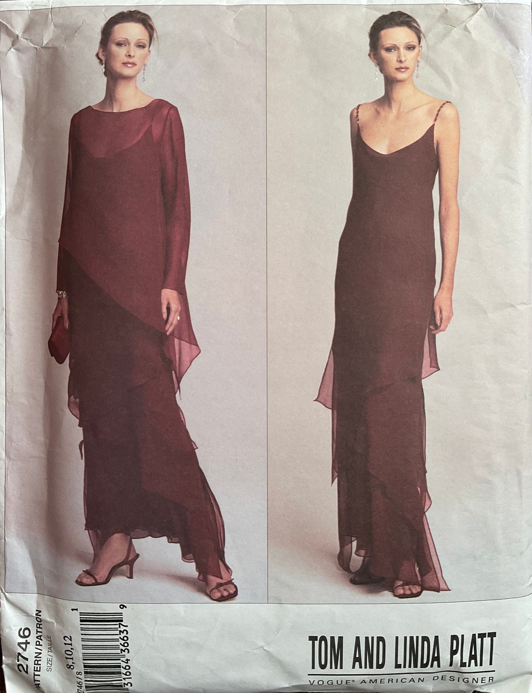 Vogue 2746 Sewing Pattern vintage UNCUT - Etsy