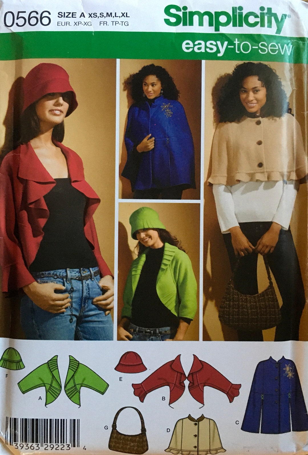 Simplicity 4428 Sewing Pattern UNCUT - Etsy