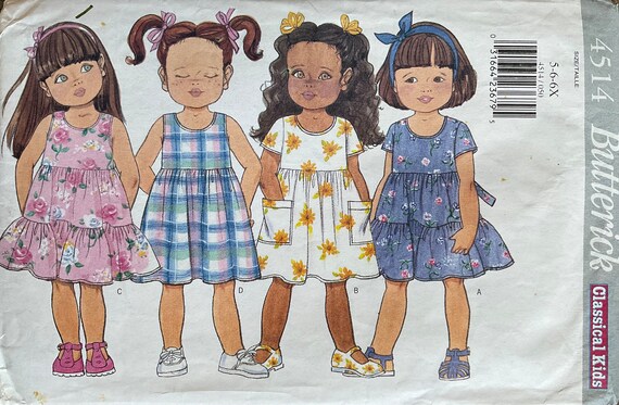 Butterick 4514 Sewing Pattern vintage CUT - Etsy