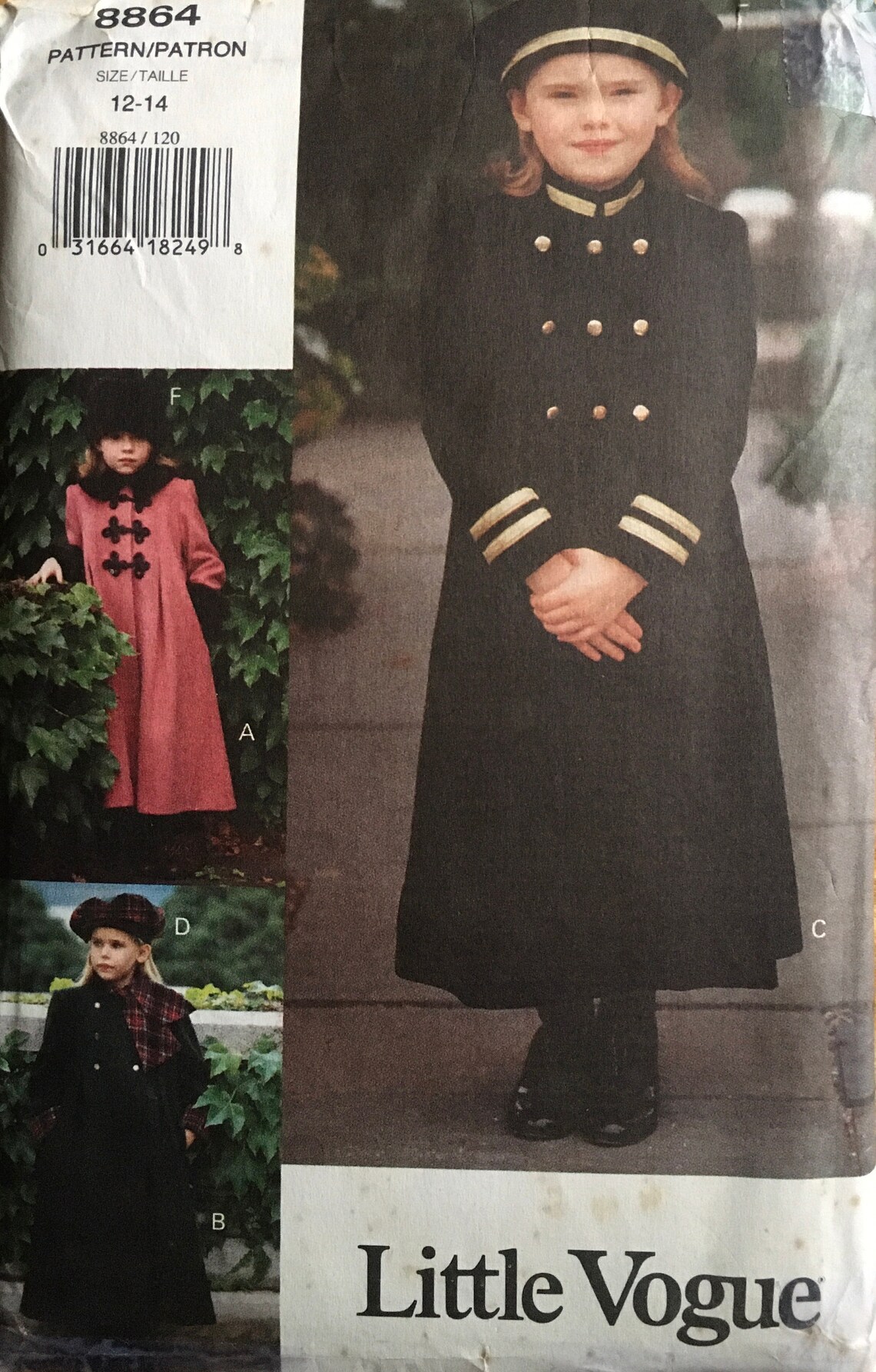 Vogue 8864 Sewing Pattern vintage UNCUT - Etsy