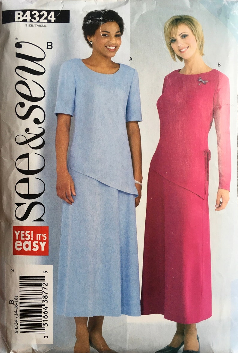 See & Sew 4324 Sewing Pattern UNCUT | Etsy