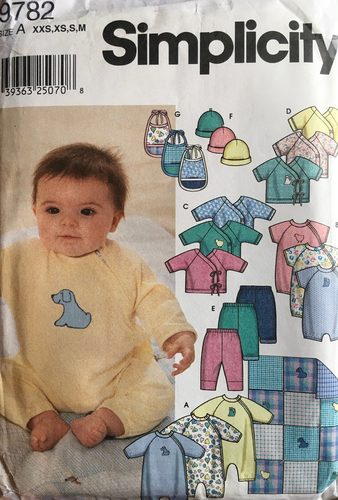 Simplicity 9782 Sewing Pattern vintage UNCUT - Etsy