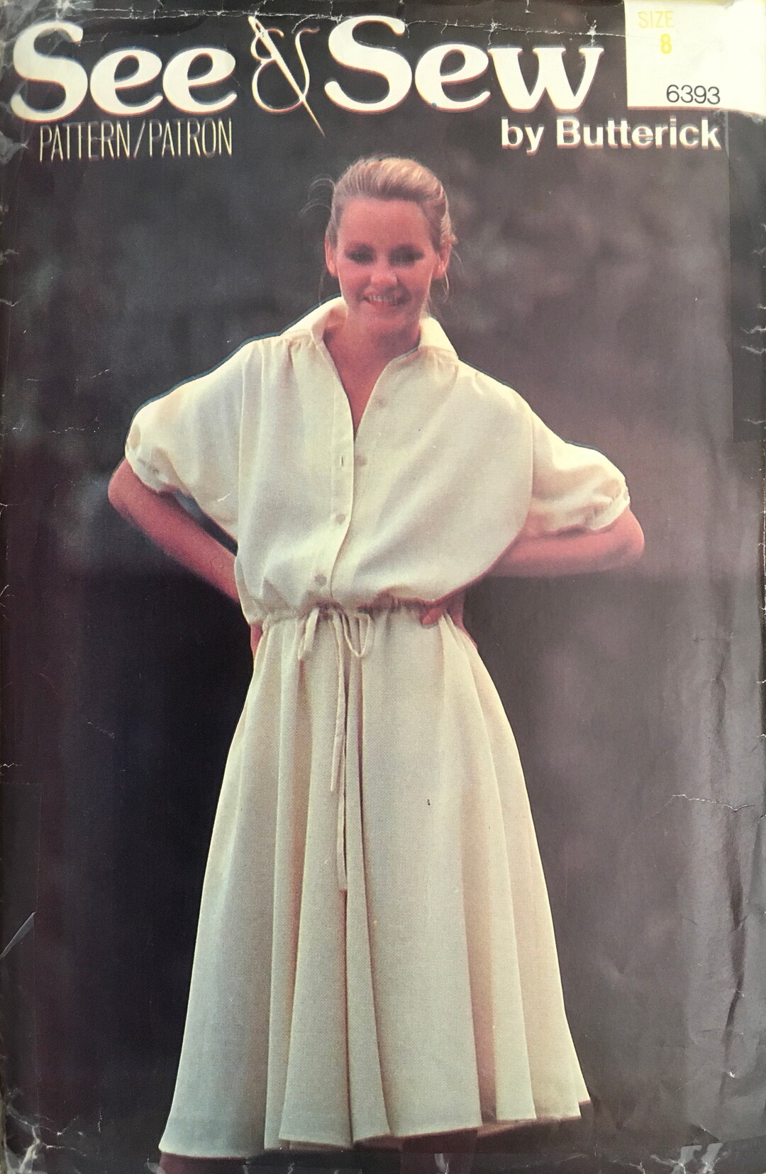 See & Sew 6393 Sewing Pattern vintage CUT - Etsy