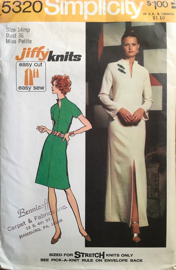 Simplicity 5320 Sewing Pattern vintage UNCUT - Etsy
