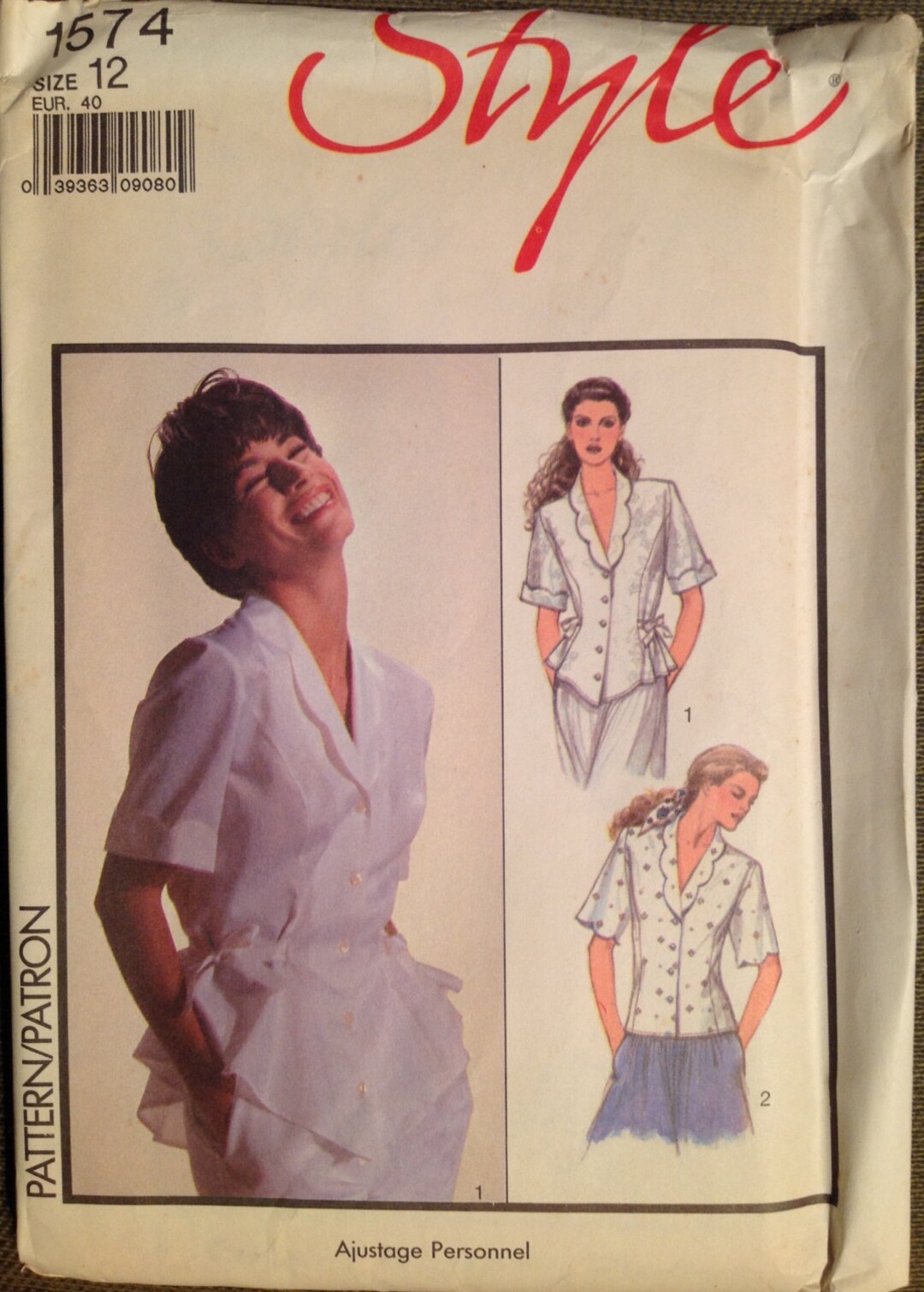 Style 1574 Sewing Pattern vintage UNCUT - Etsy