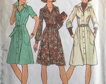 Simplicity 8227 Sewing Pattern vintage CUT | Etsy