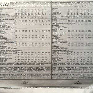 Mccall's 6323 Sewing Pattern vintage UNCUT - Etsy