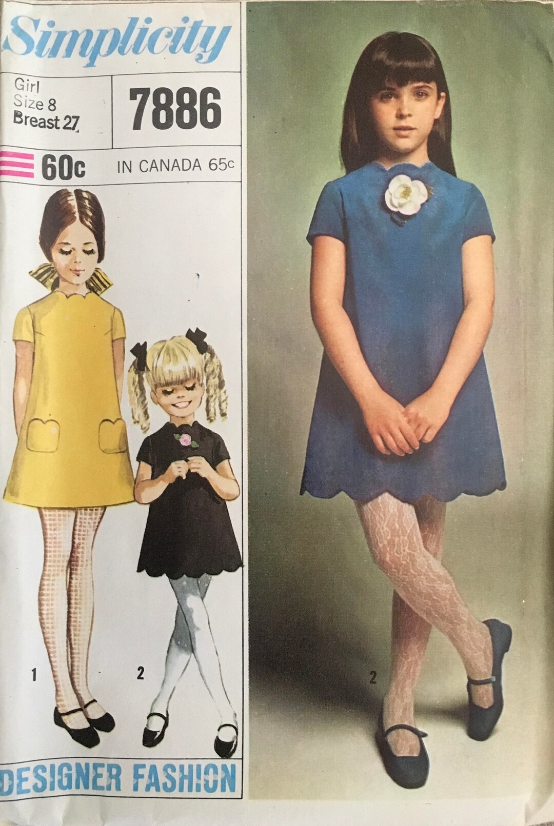 Simplicity 7886 Sewing Pattern vintage UNCUT - Etsy