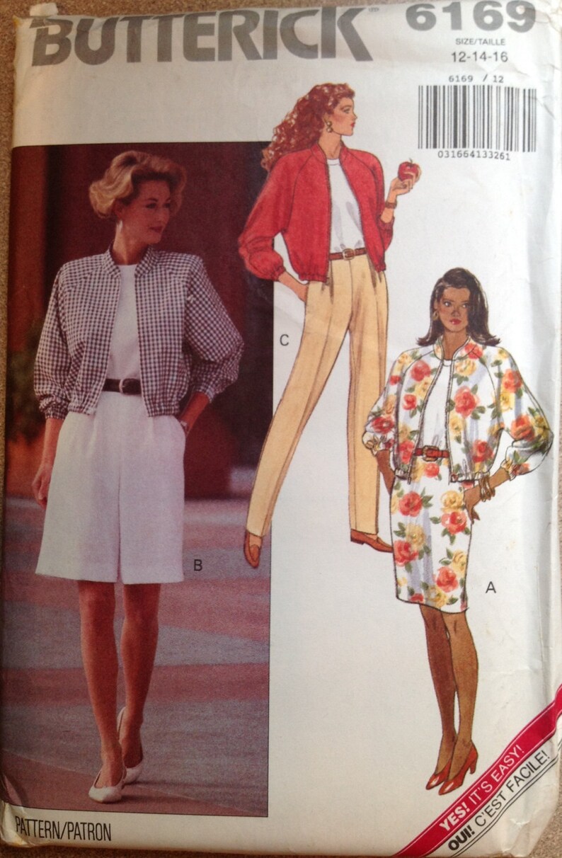 Butterick 6169 Sewing Pattern vintage UNCUT - Etsy