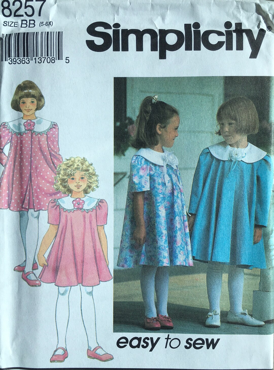 Simplicity 8257 Sewing Pattern vintage UNCUT - Etsy