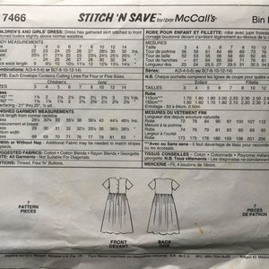 Stitchn Save 7466 Sewing Pattern vintage UNCUT - Etsy