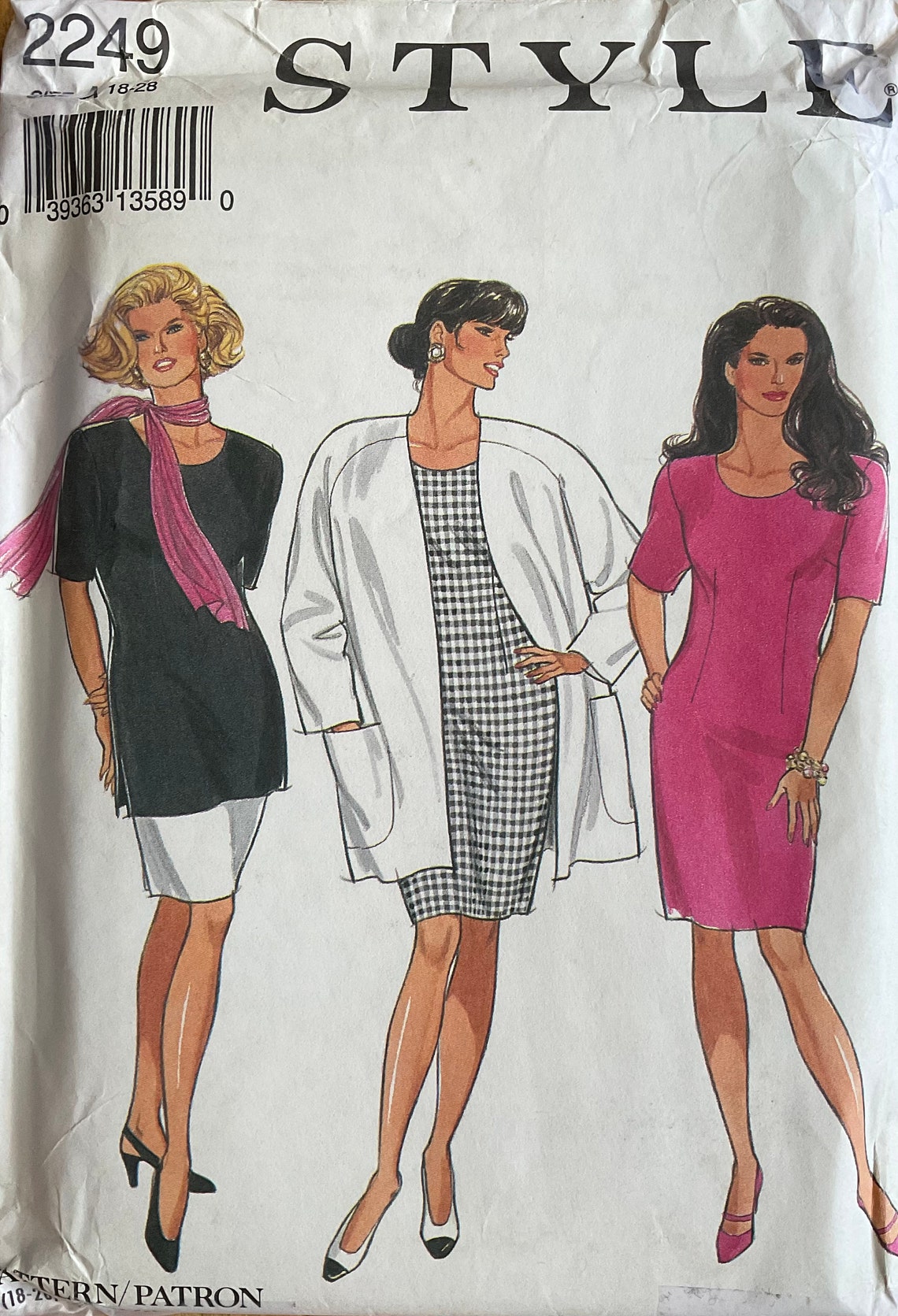 Style 2249 Sewing Pattern vintage UNCUT - Etsy