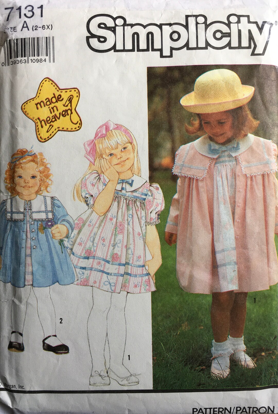 Simplicity 7131 Sewing Pattern vintage CUT - Etsy